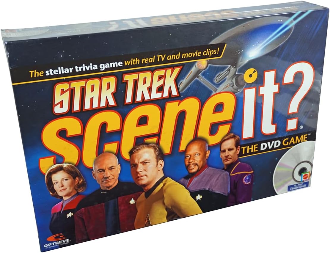 Star Trek Scene It? DVD Game with Real TV and Movie Clips by Star Trek ...