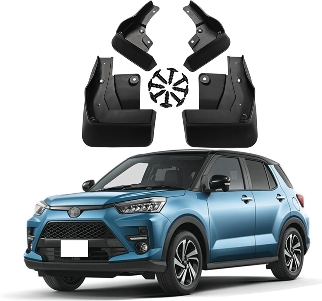 Amazon.com: Mud Flaps Mud Guards Fit for 2020-2021 Toyota Raize GR ...