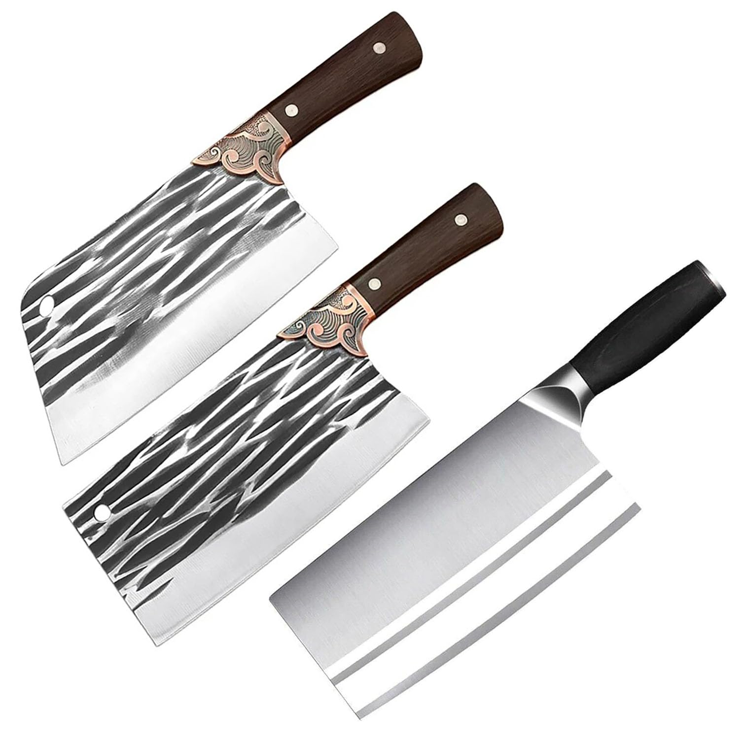 Buy Captoola Meat Cleaver Bone Cleaver Knife Meat Chopper Heavy Duty ...