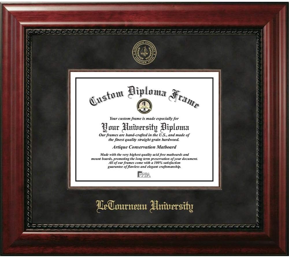 Amazon.com - OCM Diploma Frames | LeTourneau University Yellow Jacket ...
