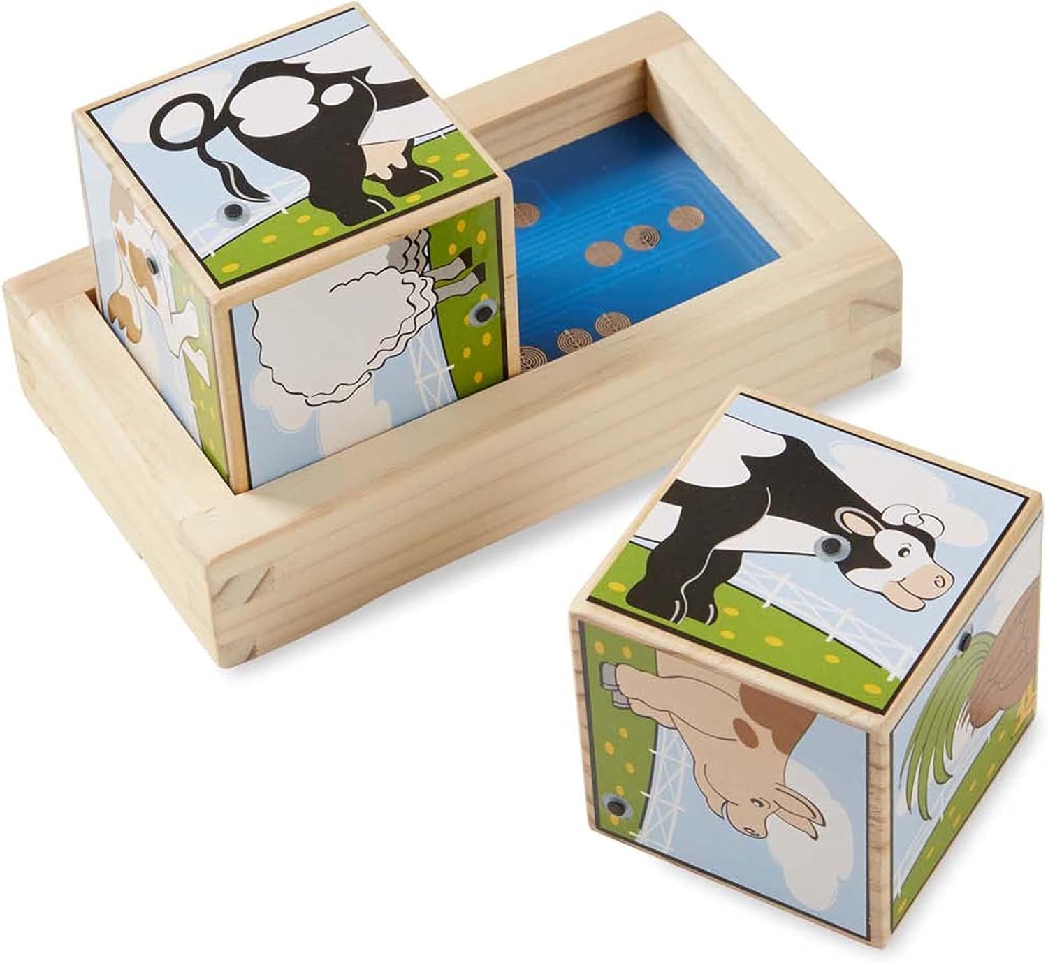 Amazon.com: Melissa & Doug Farm Sound Blocks : Melissa & Doug: Toys & Games