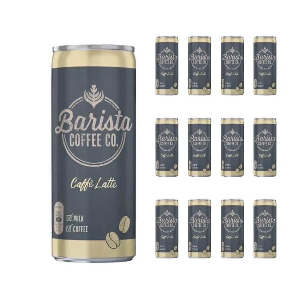 Barista Coffee Co Caffe Latte 250ml Pack Of 12 Smooth | Desertcart INDIA
