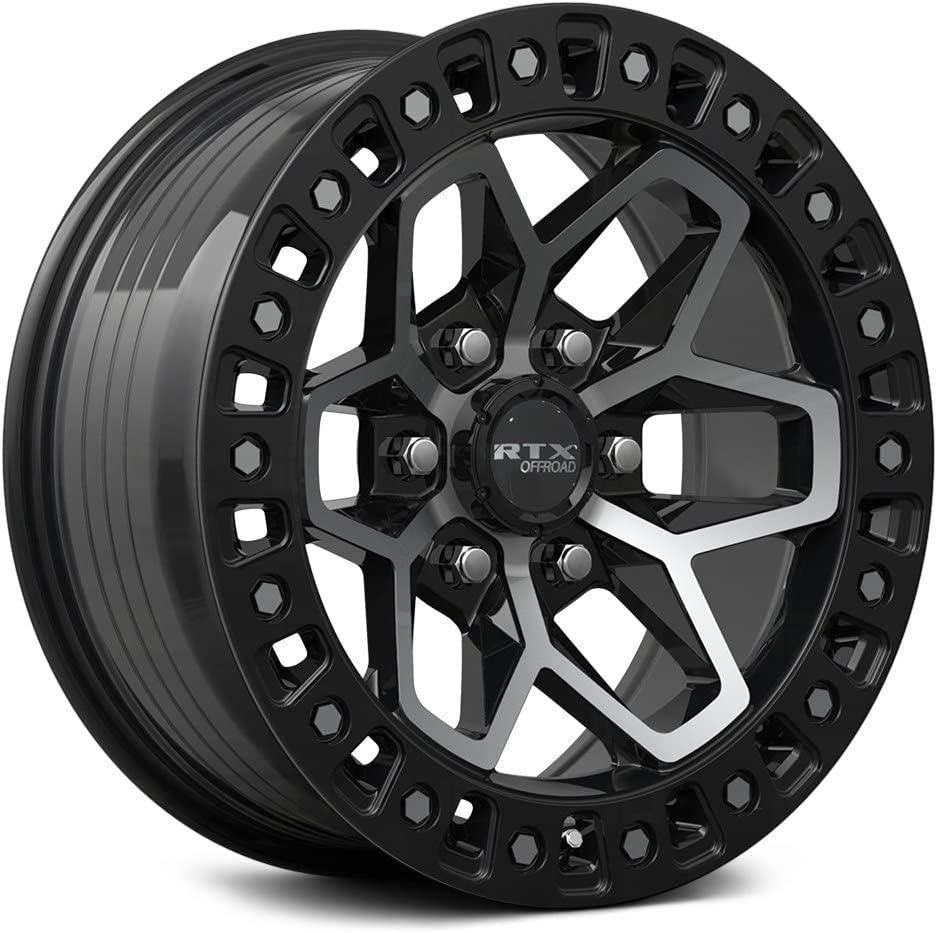 Amazon.com: RTX ZION Custom Wheel - 17x9, 0 Offset, 5x127 Bolt Pattern ...
