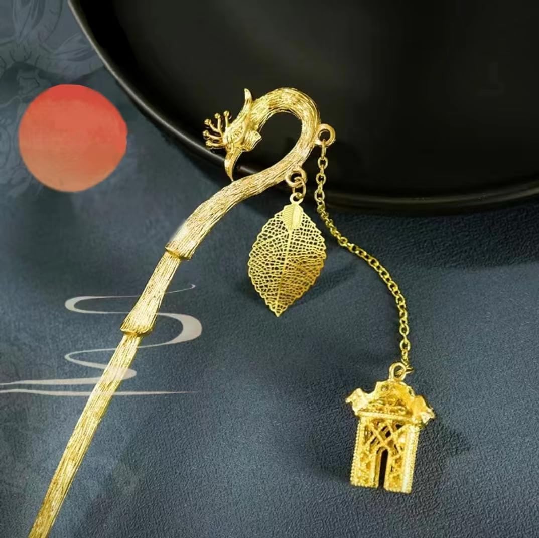 Amazon.com: ARIESEE Metal Gold Phoenix Bookmarks-Unique Ideal Gifts for ...