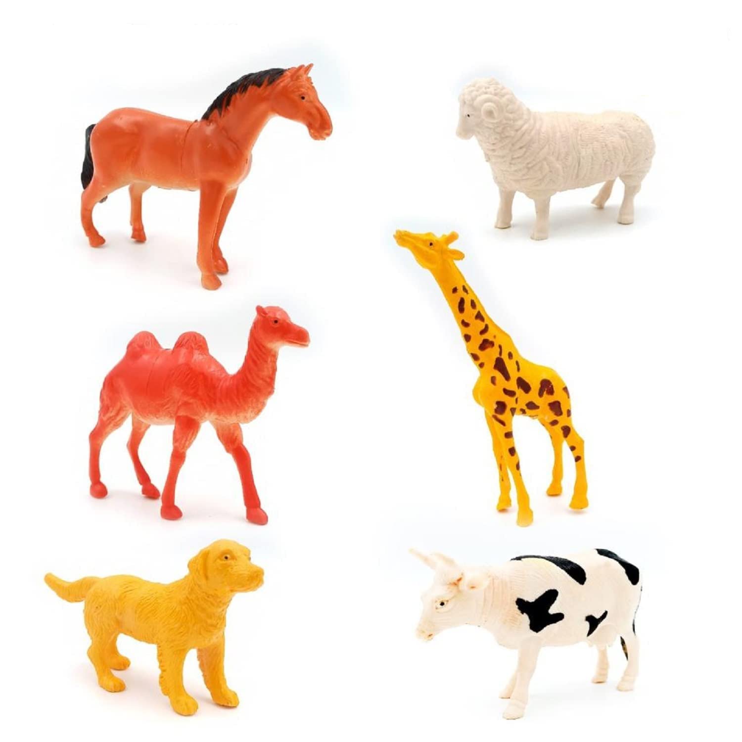 Buy K N GIVES You A Wild Animal Toys for Kids Big Size Farm Animals ...