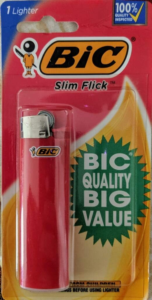 Amazon.com: Bic Slim Flick Lighter : Health & Household