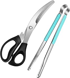 Amazon.com: GUMIFOTNE Kitchen Scissors for Cutting Meat,vegetables,etc ...