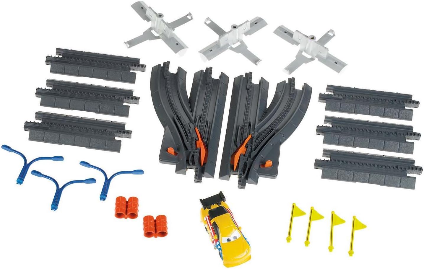 Fisher-Price GeoTrax Disney/Pixar Cars 2 Road Race Track Pack : Amazon ...
