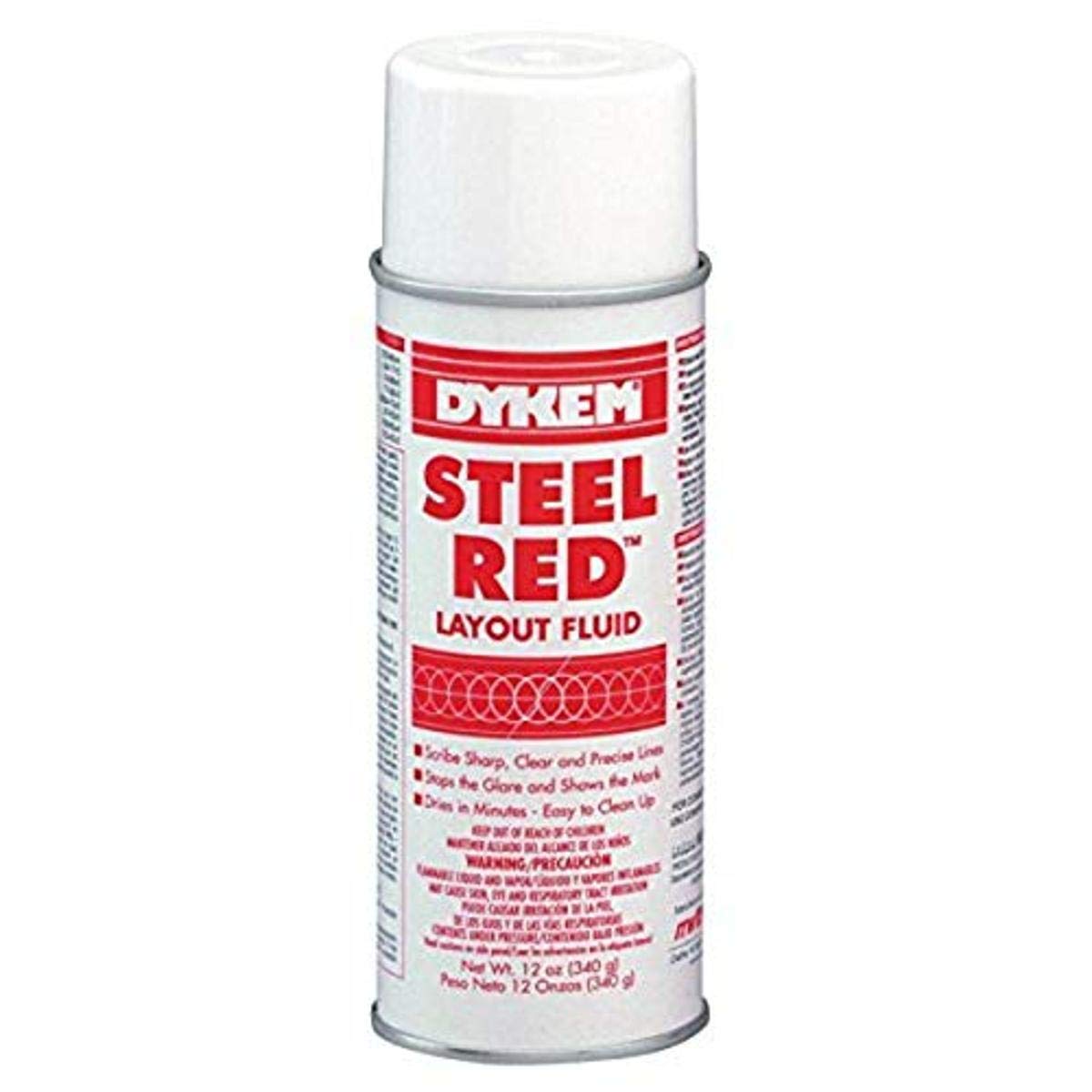 ITW Professional Brands 80096 Steel Layout Fluid, 16 oz., Red (Pack of ...
