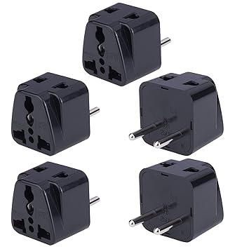 MX Universal Travel Adapter (Type C) India to Europe, Turkey, Spain ...