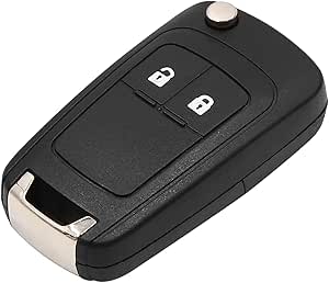 Amazon.com: uxcell Car Replacement Flip Fob Folding Uncut Remote Key Fob Shell Case for ...