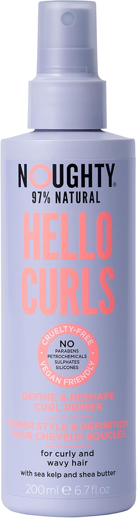 Amazon.com: Noughty Hello Curl Primer and Refresher for Curly Wavy ...