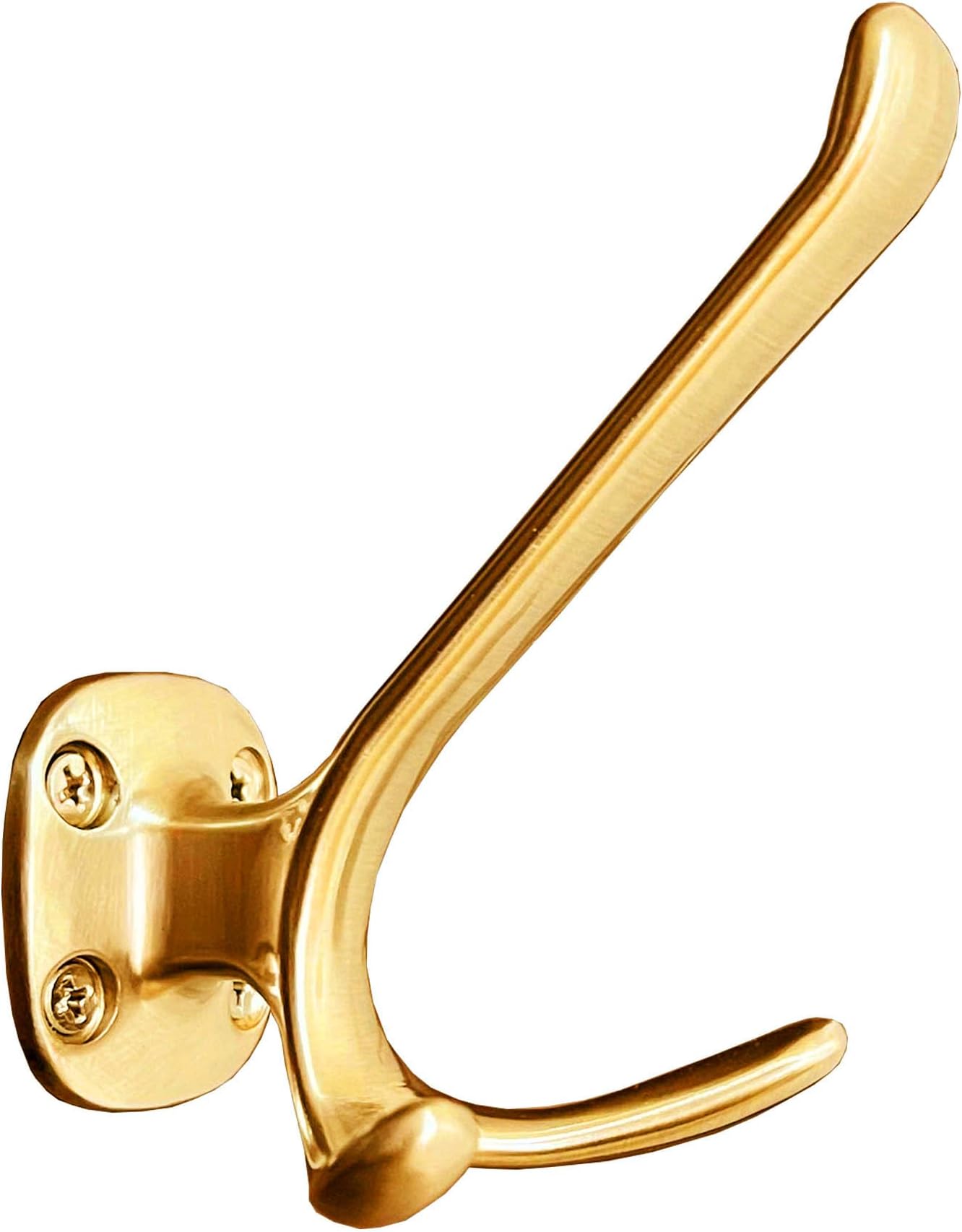 Amazon.com: Big Heavy Duty Three Prongs Coat Hooks Wall Mounted with 8 ...