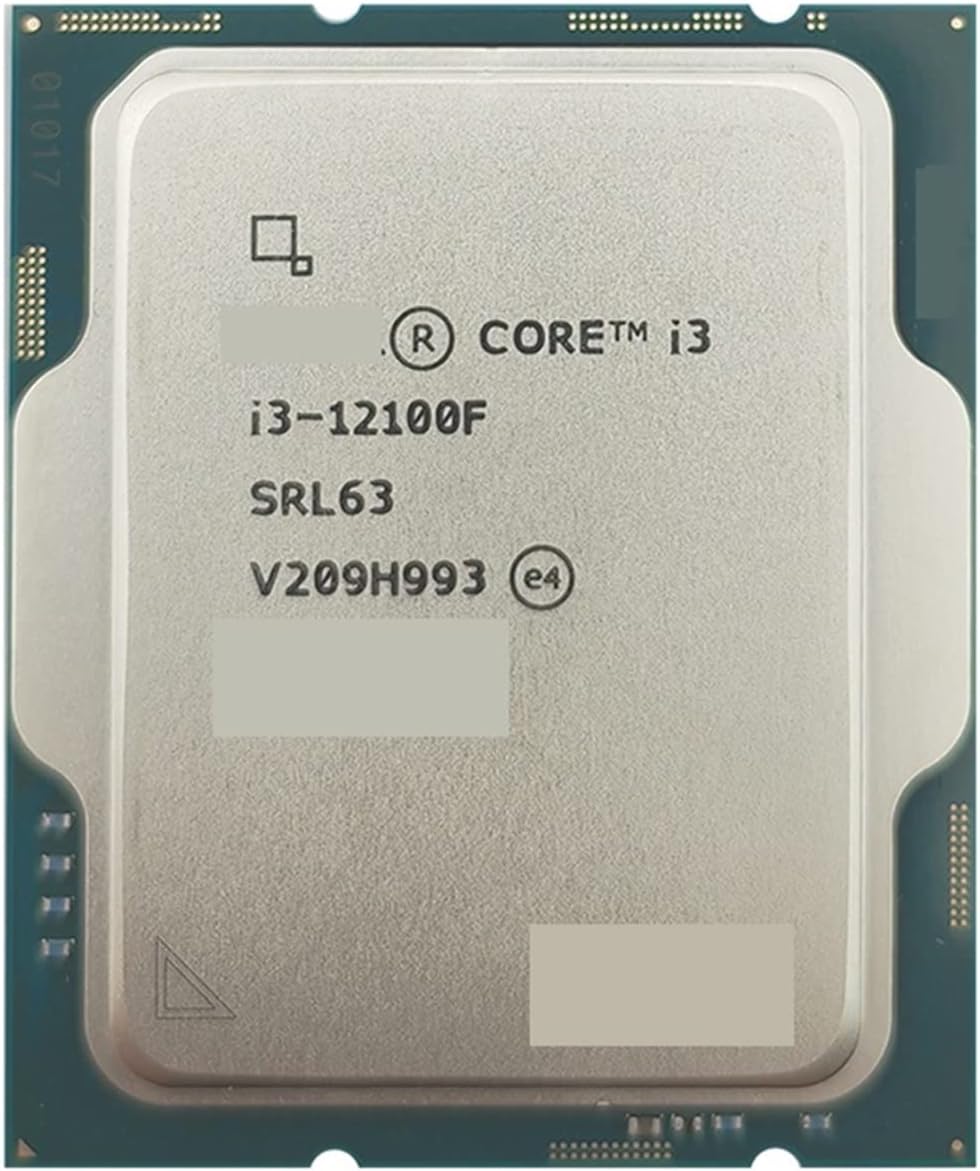 Amazon.com: Computer Components Core I3-12100F New I3 12100F 3.3 GHz 4 ...