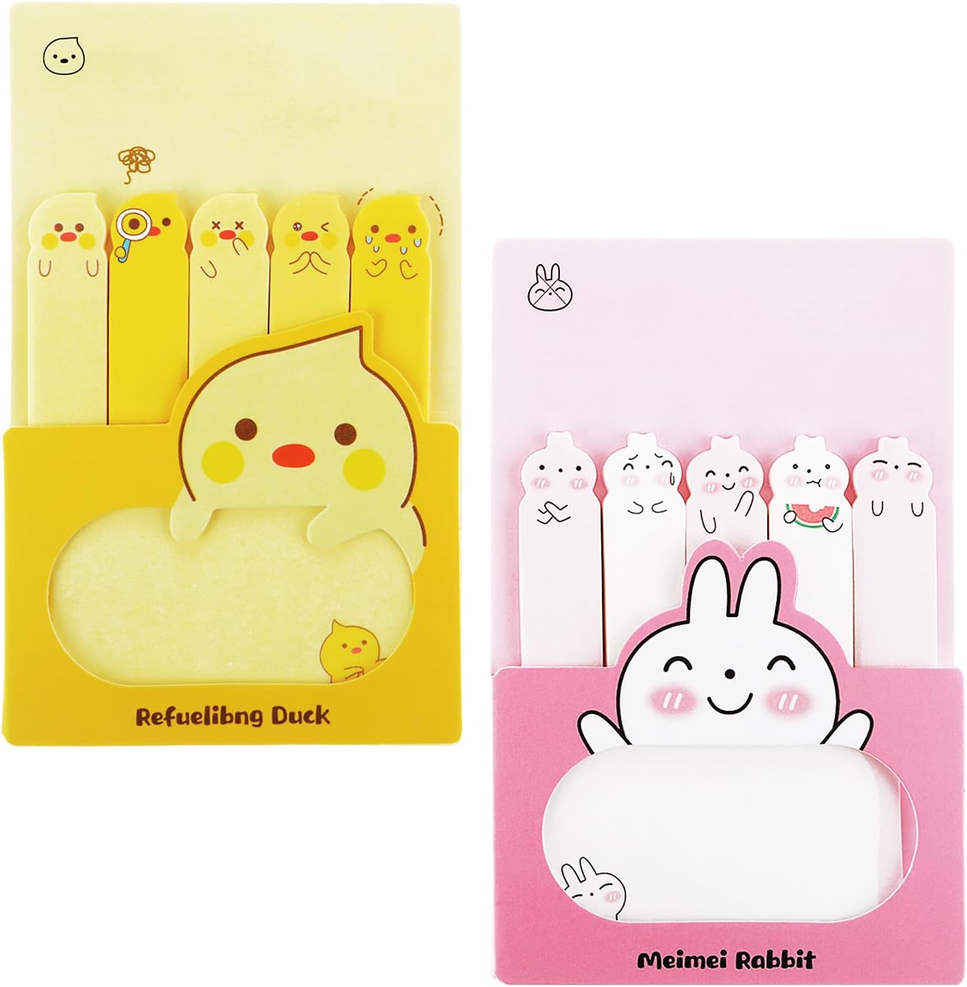 Amazon.com : Amabro 240PCS Cute Animal Notes, Cartoon Animal Sticky ...