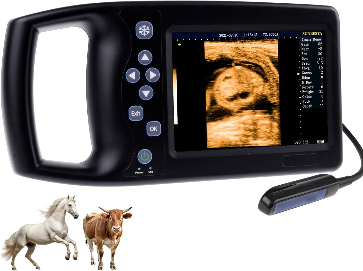 SUNBESTA A8 Veterinary Home Ultrasound Machine Portable Ecografo ...