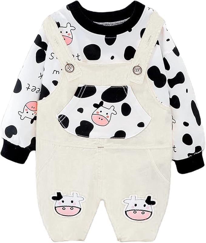 Amazon Aiihoo Newborn Baby Boys Girls Cow Print Clothes Set Long amazon-aiihoo-newborn-baby-boys-girls-cow-print-clothes-set-long