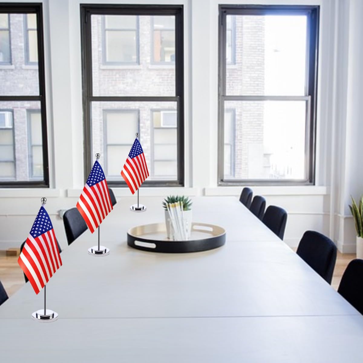 Desktop American Flag In Corner Desktop Flag Etsy UK