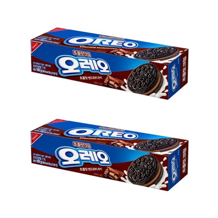 Buy Korean Oreo Cookies Variety Pack - Chocolate Cream, Strawberry ...