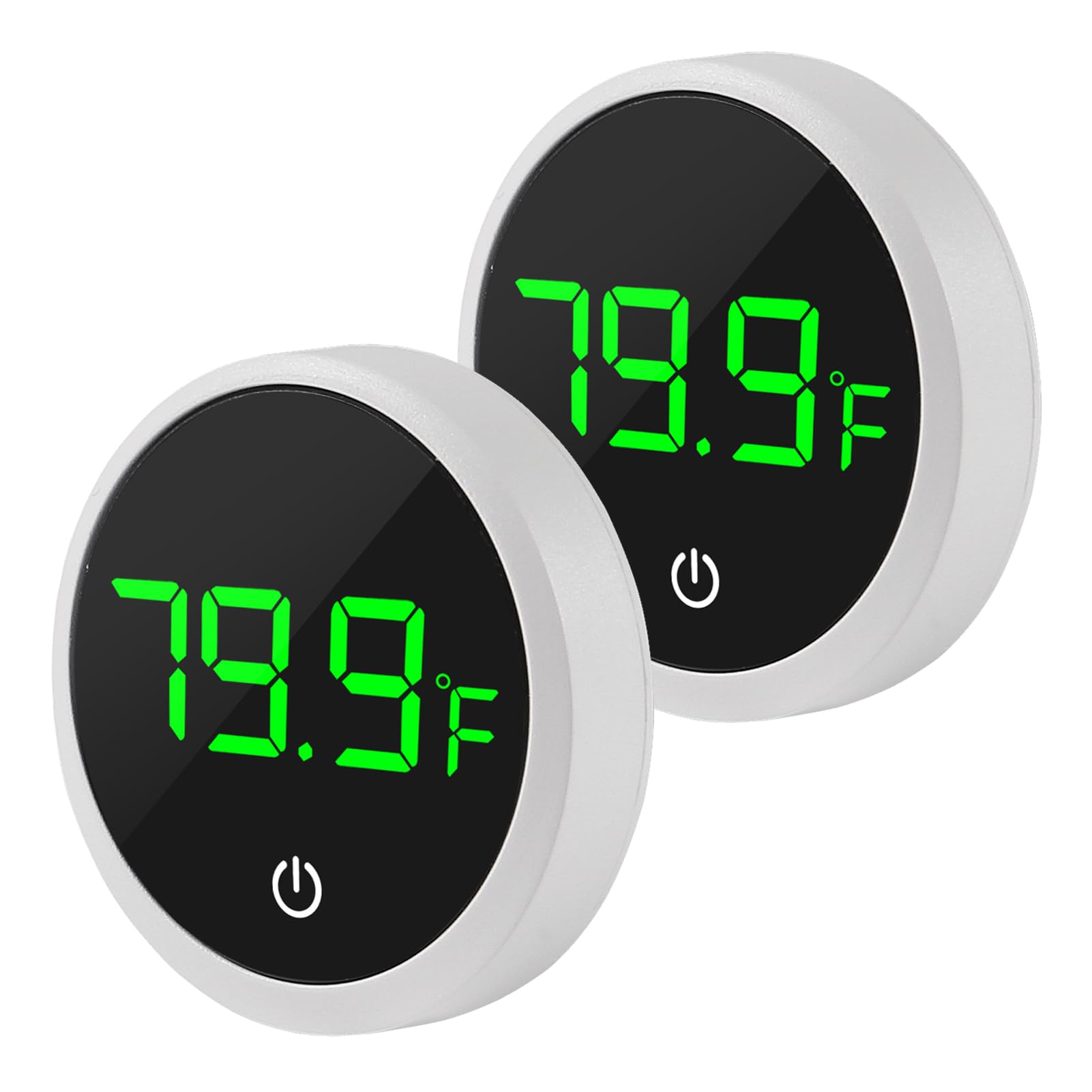 Snapklik.com : 2Pcs Digital Aquarium Thermometer Fish Tank Digital LED ...