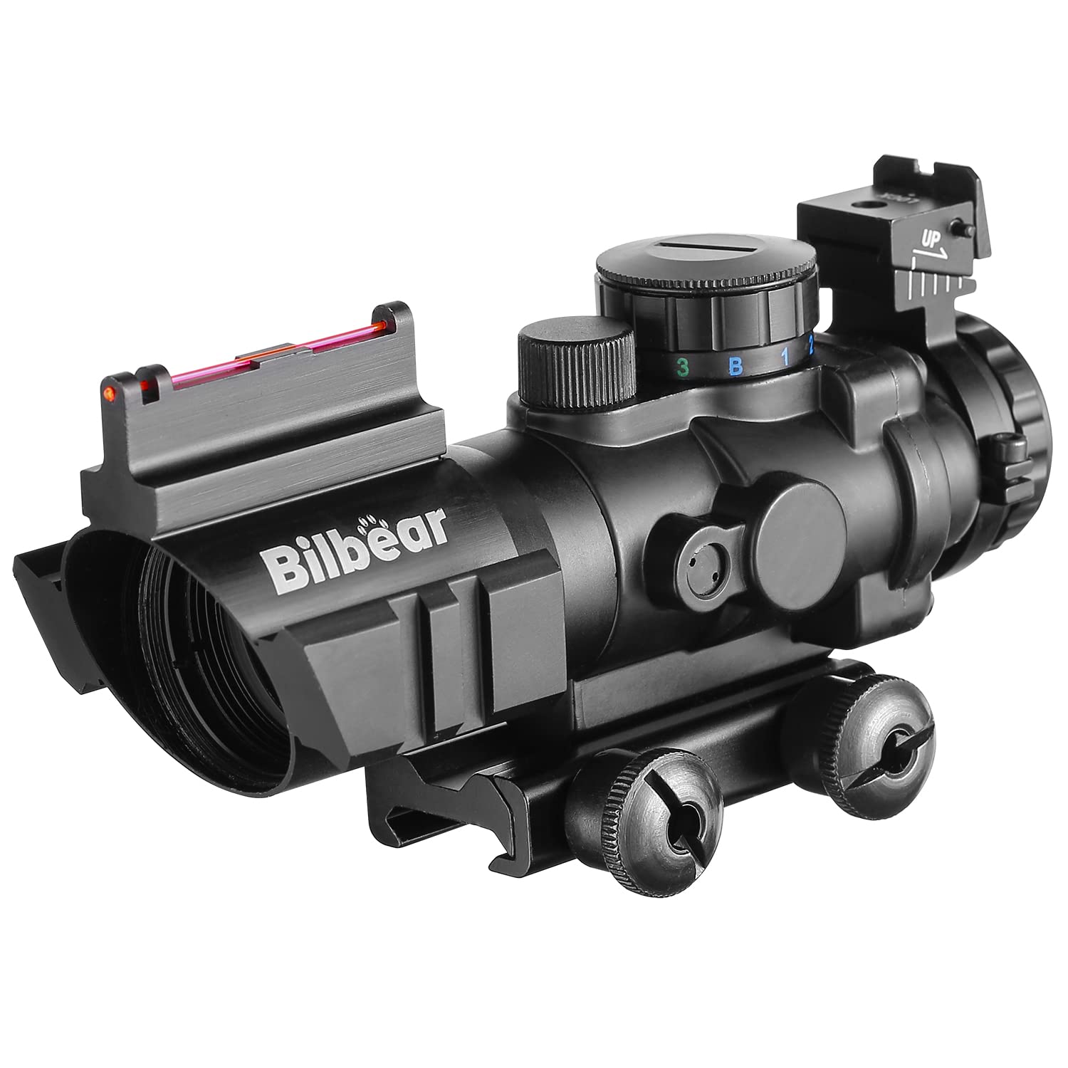 Buy 4x32mm Acog 4X Magnifier Dovetail Reflex Optics Red/Green/Blue ...