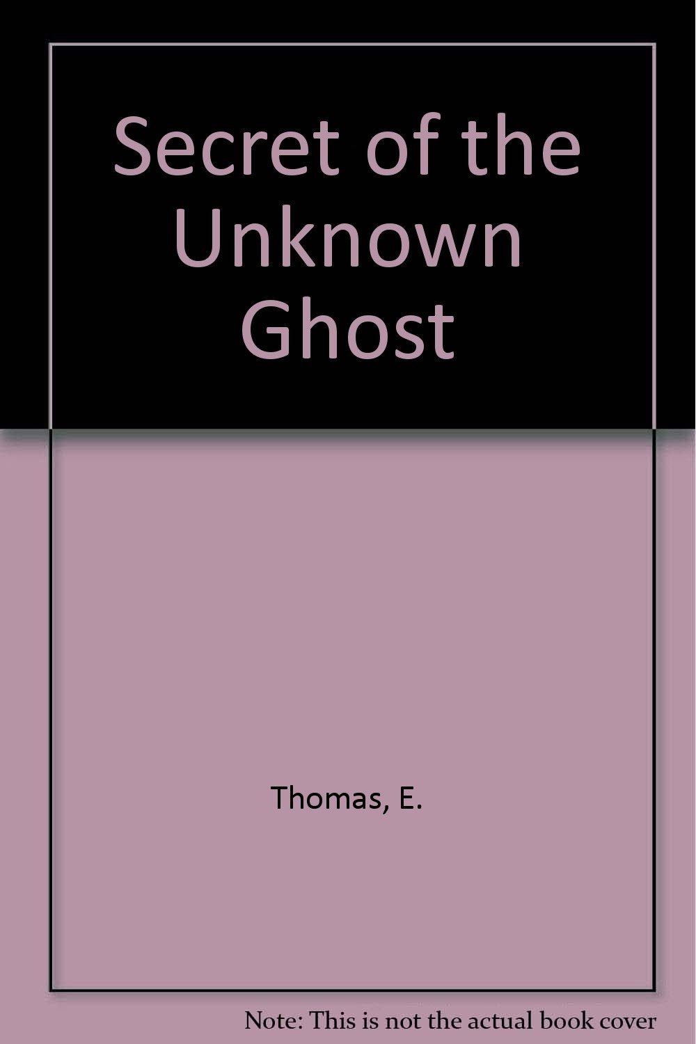 Secret of the Unknown Ghost: 9780613291774: Amazon.com: Books