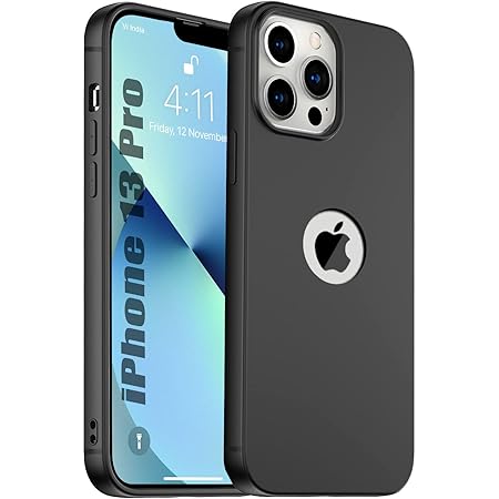 JGD PRODUCTS for iPhone 13 Pro Premium Transparent Hybrid Soft Slim ...