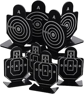 Amazon.com : Outanaya 2 Boxes Shooting Training Target Stand Plate ...