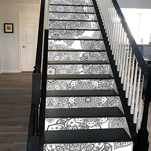 Amazon.com: REDAMANCY Ivory Abstract Camellia Flower Peel and Stick ...