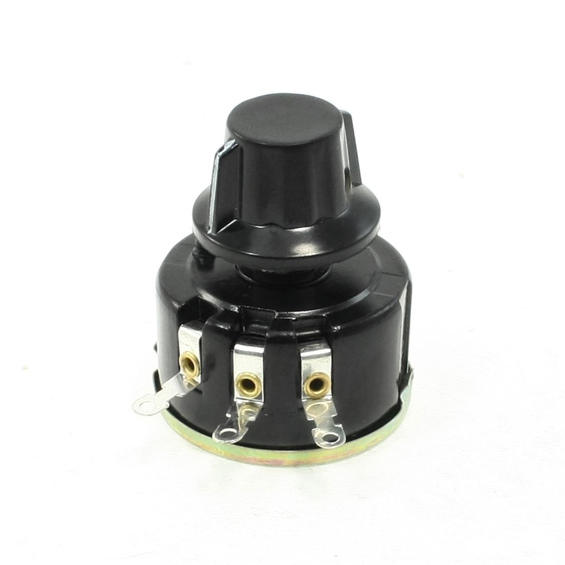 uxcell Screw Thread Single Turn Rotary Wire Wound Potentiometer with ...
