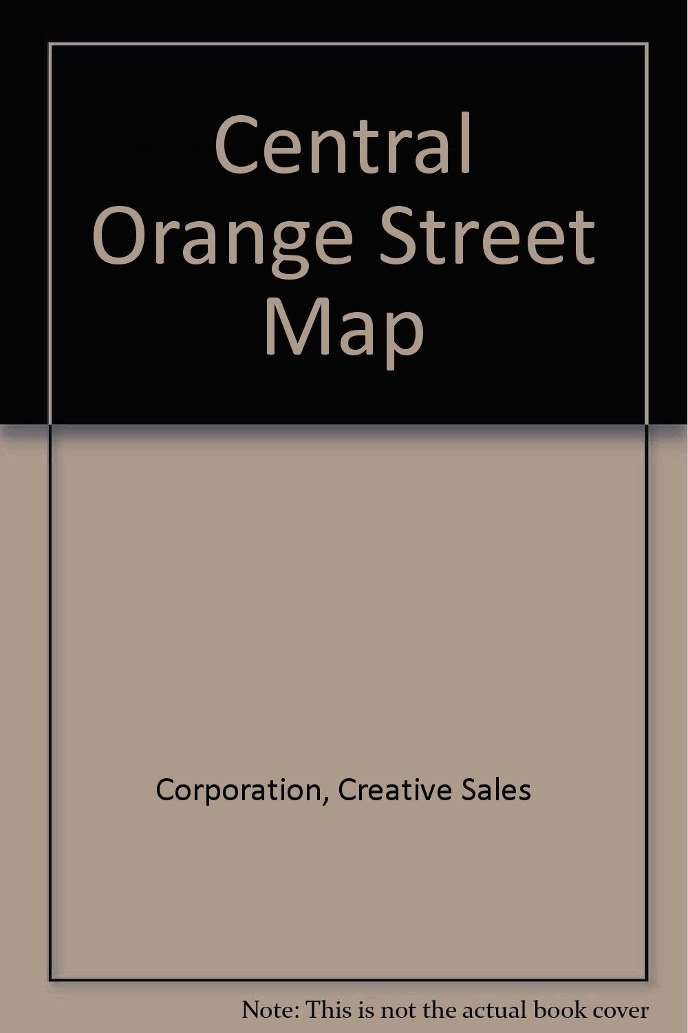 Buy Central Orange Street Map Book Online at Low Prices in India ...