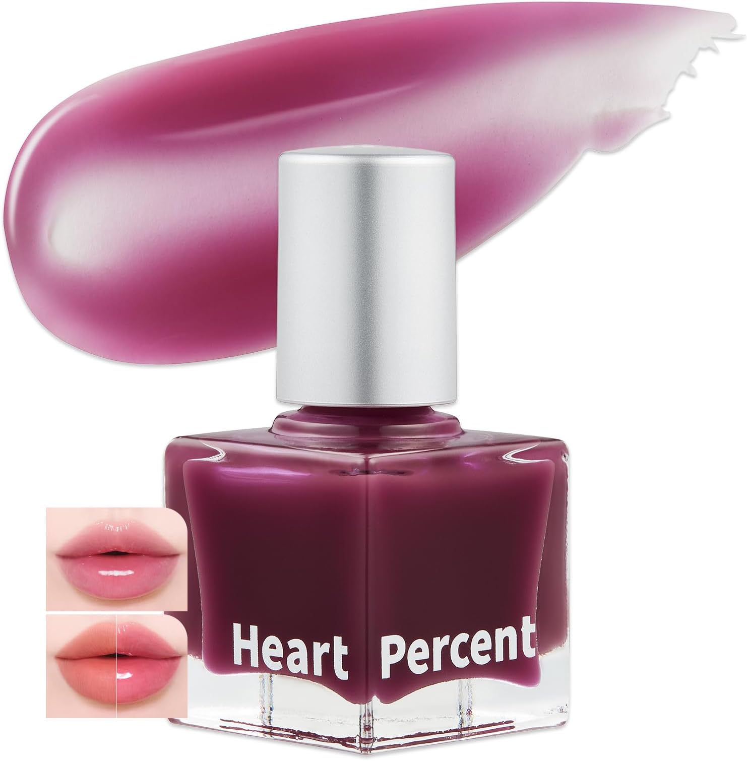 Amazon.com : Heart Percent Dote On Mood Top Coating Lip Plumper, High ...