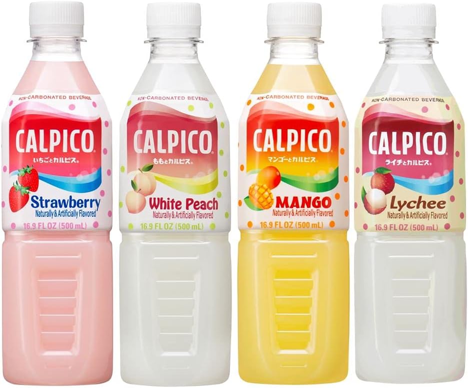 Amazon.com : CALPICO 4 Flavor Pack, Japanese Drink Pack. Contains Juice ...