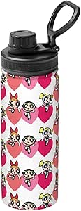 Amazon.co.jp: Powerpuff Girls Water Bottle, Vacuum Insulated, Thermal ...