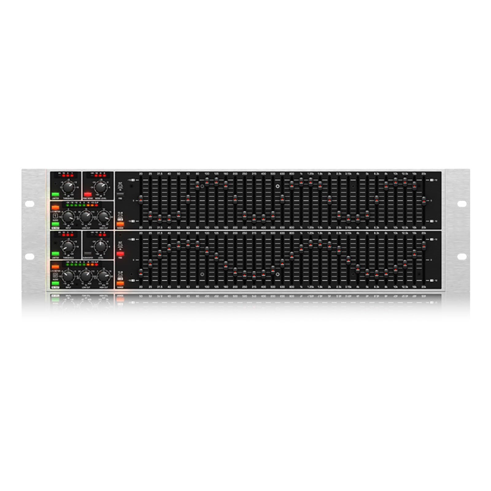 Dual Channel Graphic Equalizer, 31-Band Stereo Graphic Eq, With Fbo ...