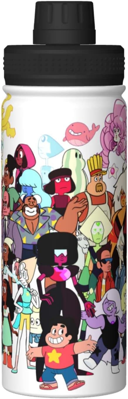 Amazon.com: Pobecan Steven Anime Universe Sports Water Bottle 18oz ...