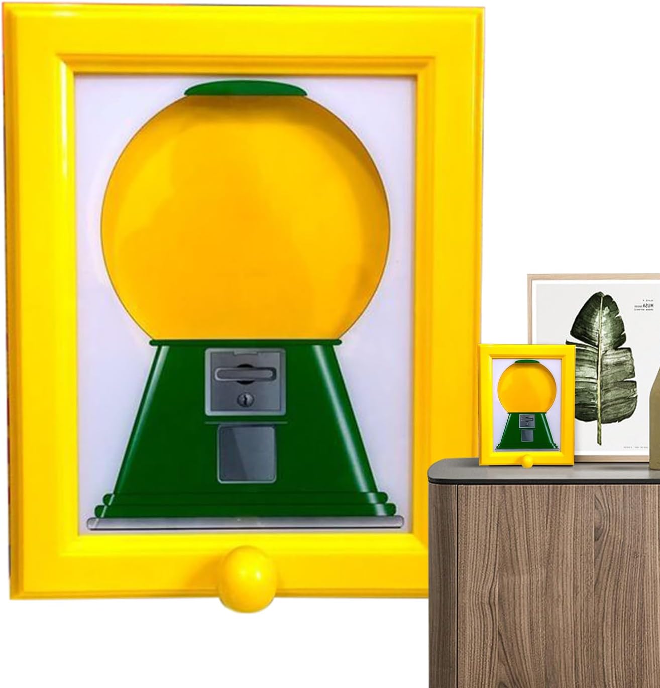 WJnflQN Candy Frame Dispenser,Candy Vending Machine Photo Frame - Snack ...