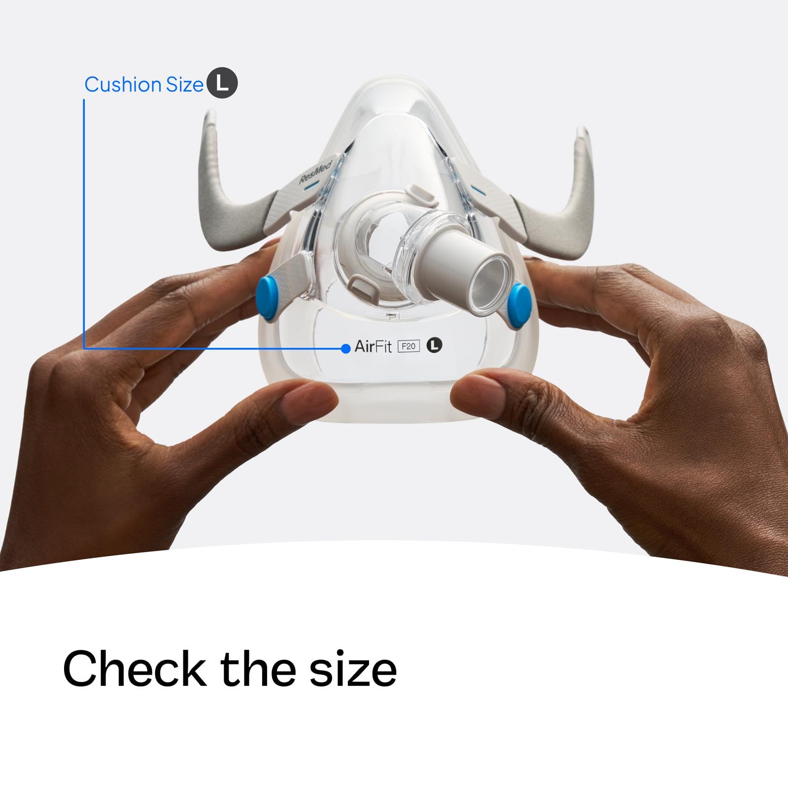 Snapklik.com : AirFit F20 Frame System - For Full-Face CPAP Mask Frame ...