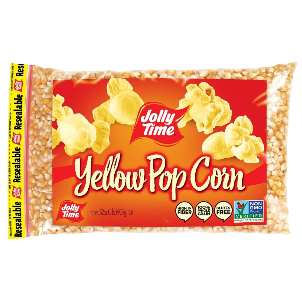 Amazon.com: Jolly Time Unpopped Popcorn Kernels, Gourmet Popping Corn ...