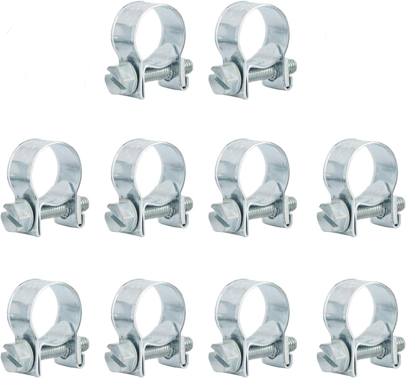 Amazon.com: TWAITU 10 PCS Efficient and Durable Zinc-Plated Mini Hose ...