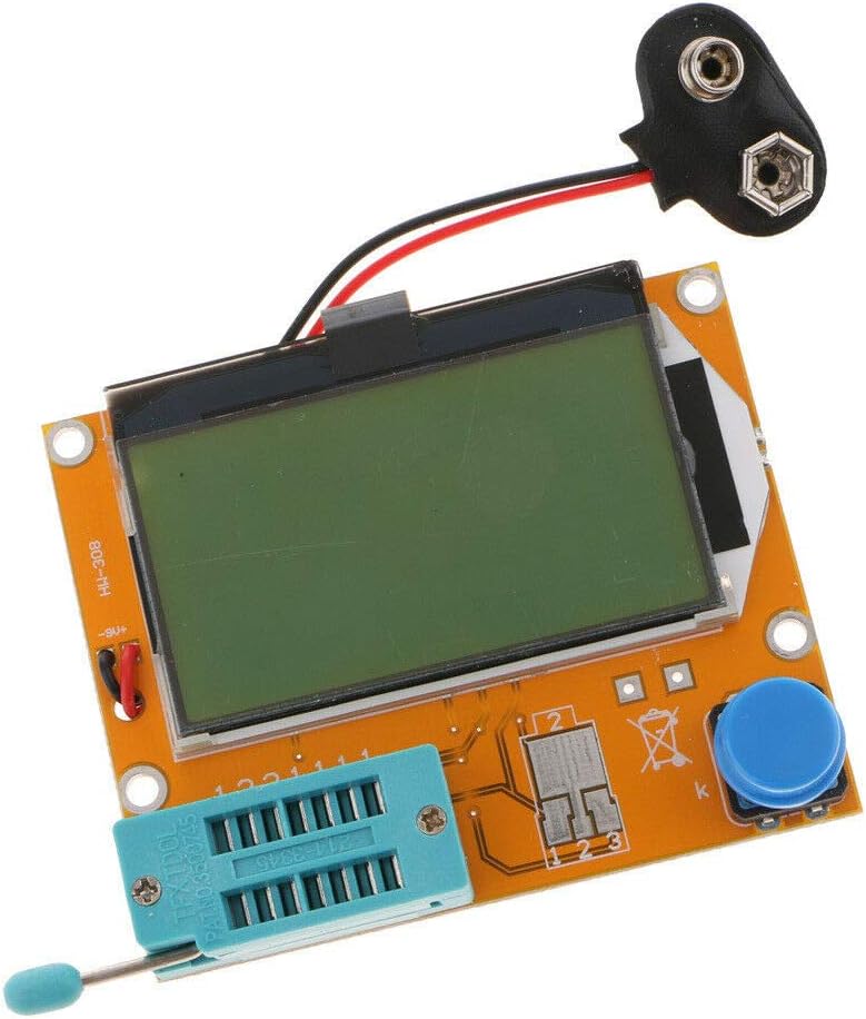 Amazon.com: Measurement and Accessories LCR-T4 Component Tester Kit 9V ...