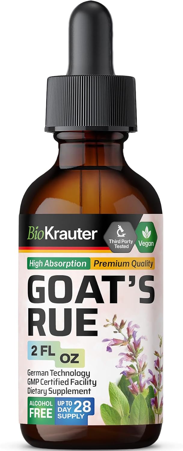 Amazon.com: BIO KRAUTER Goats Rue Lactation Supplement Tincture ...