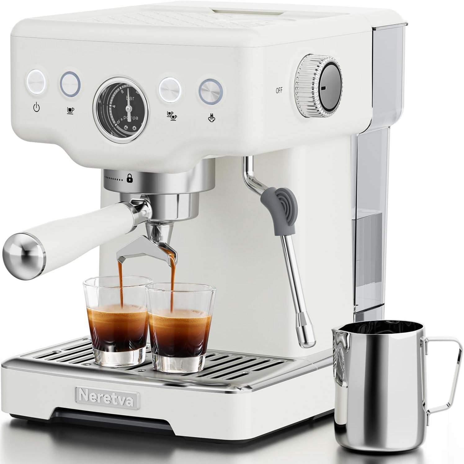 Amazon.com: Breville ESP8XL Cafe Roma Stainless Espresso Maker, 9x9x12 ...