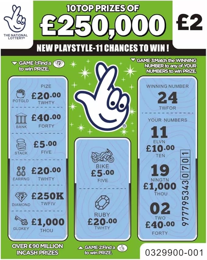 Fake joke lottery scratch cards, Winning Joke, Prank Your Friends with ...