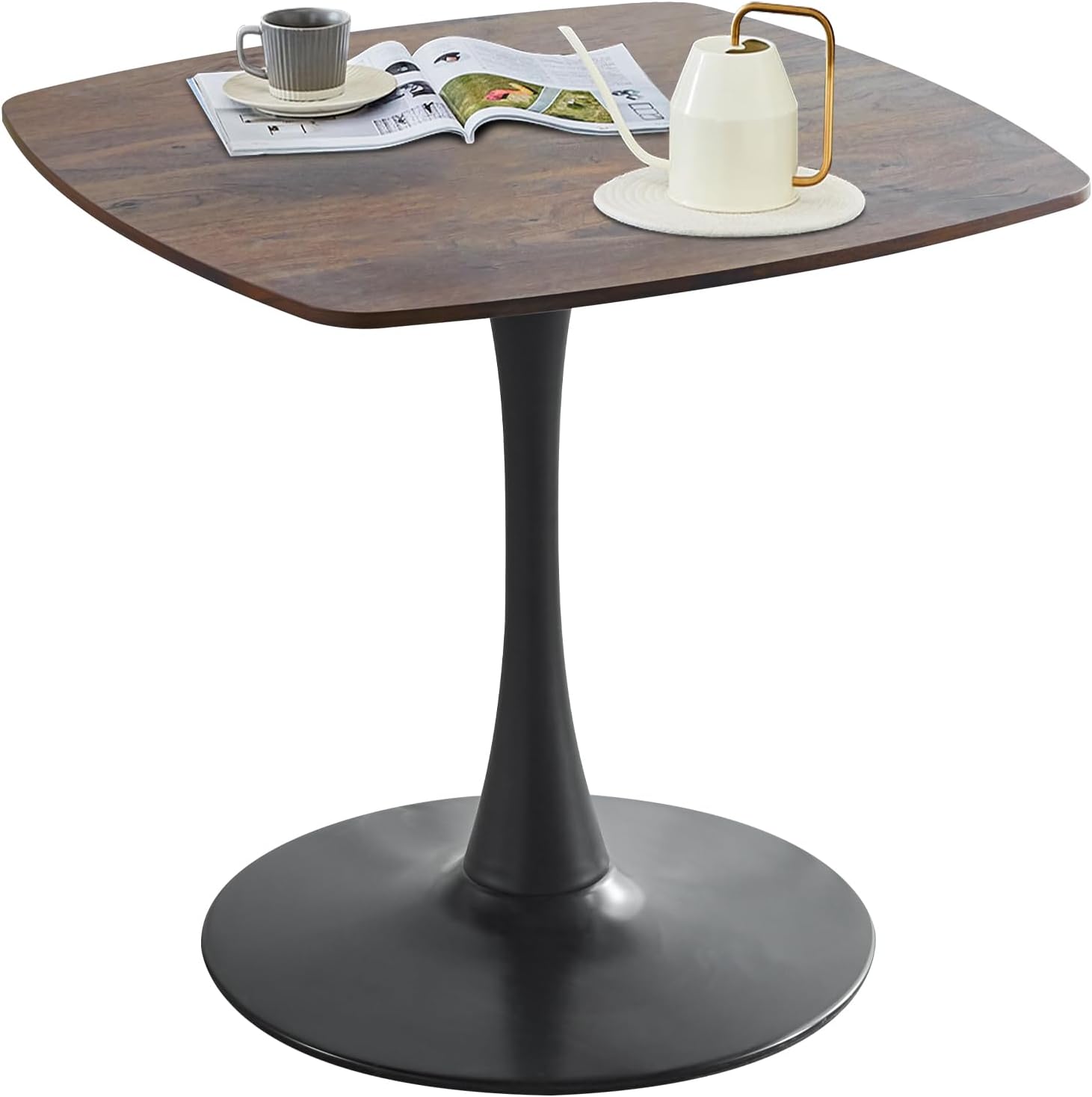 Amazon.com - Veemuaro Square Dining Table,31.5" Tulip Kitchen Table for ...