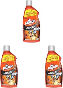 Mr Muscle Drain Unblocker, Sink & Drain Cleaner, Fast Acting Heavy Duty ...