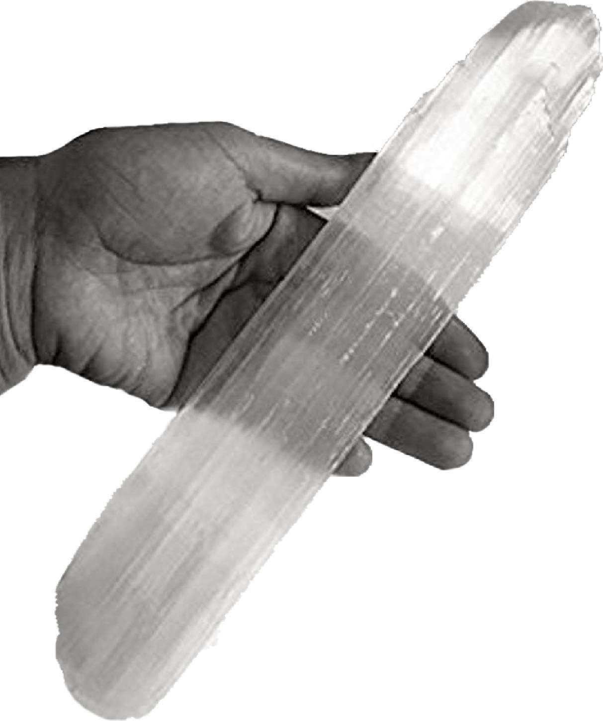 Amazon.com: Selenite Stick 6 to 8.5 Inches long, 1 to 2 inches wide ...