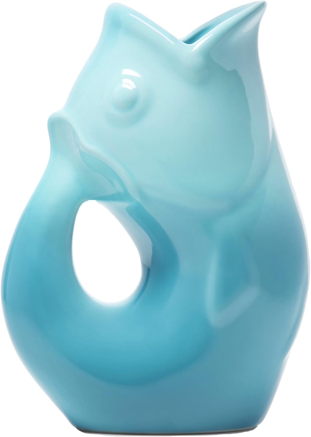 Amazon.com: Gurgle Pot Fish Pitcher- Gradient Blue - 42 oz Capacity ...