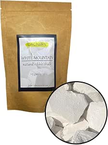 Amazon.com: WHITE MOUNTAIN Natural Edible Chalk - Organic Crunchy Chalk ...