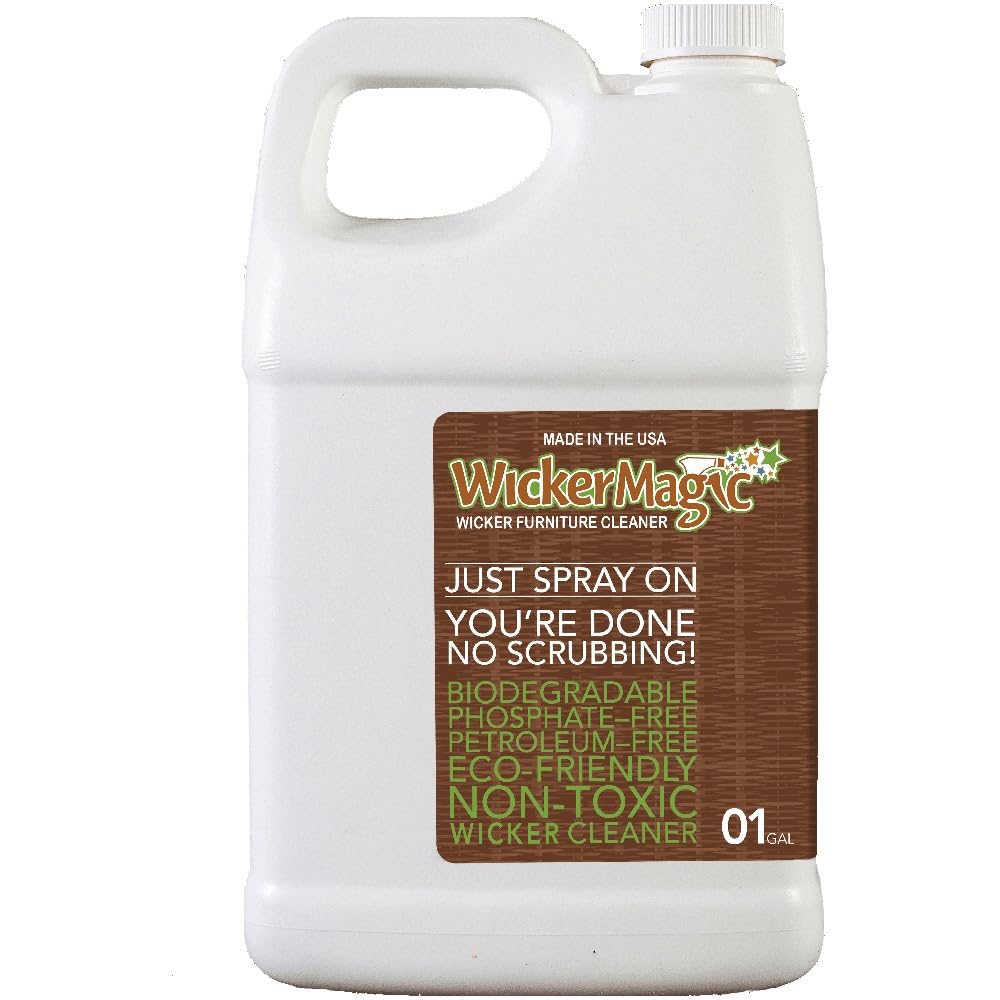 Amazon.com: SCREEN MAGIC Wicker Magic Cleaner (1, Gallon) : Health ...